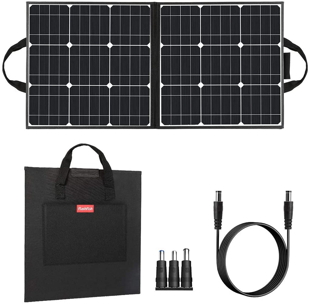Flashfish SP50 Portable Solar Panel | 18V/50W